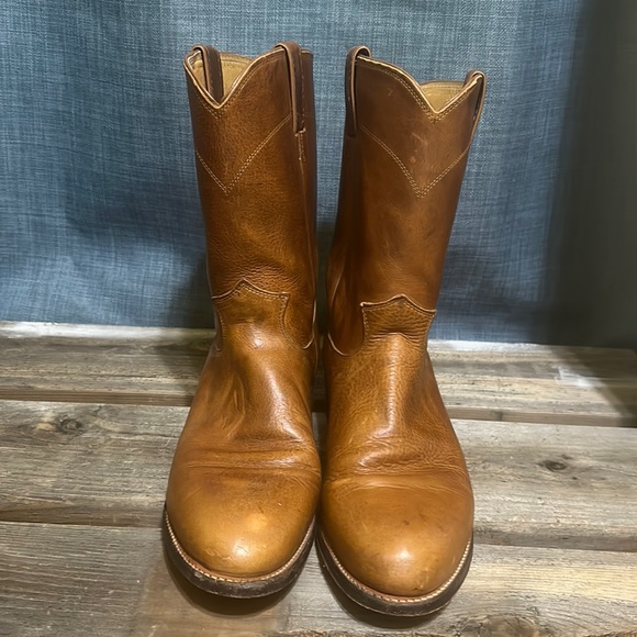 Justin Boots | Shoes | Mens Vintage Justin Roper Boots | Poshmark